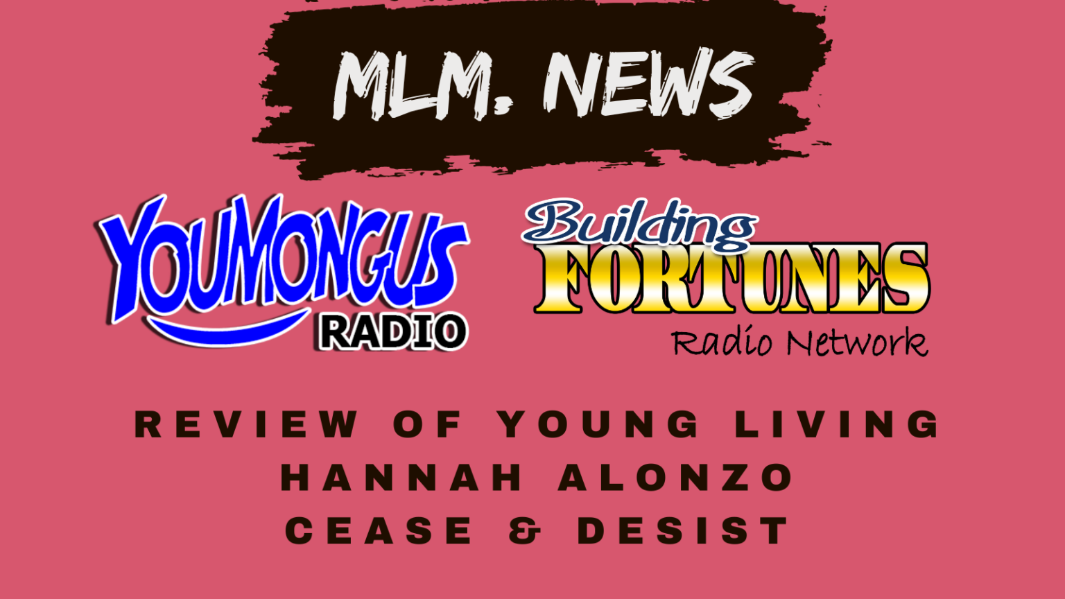 Hannah Alonzo Review of Young Living Cease and Desist YouTube Video ...
